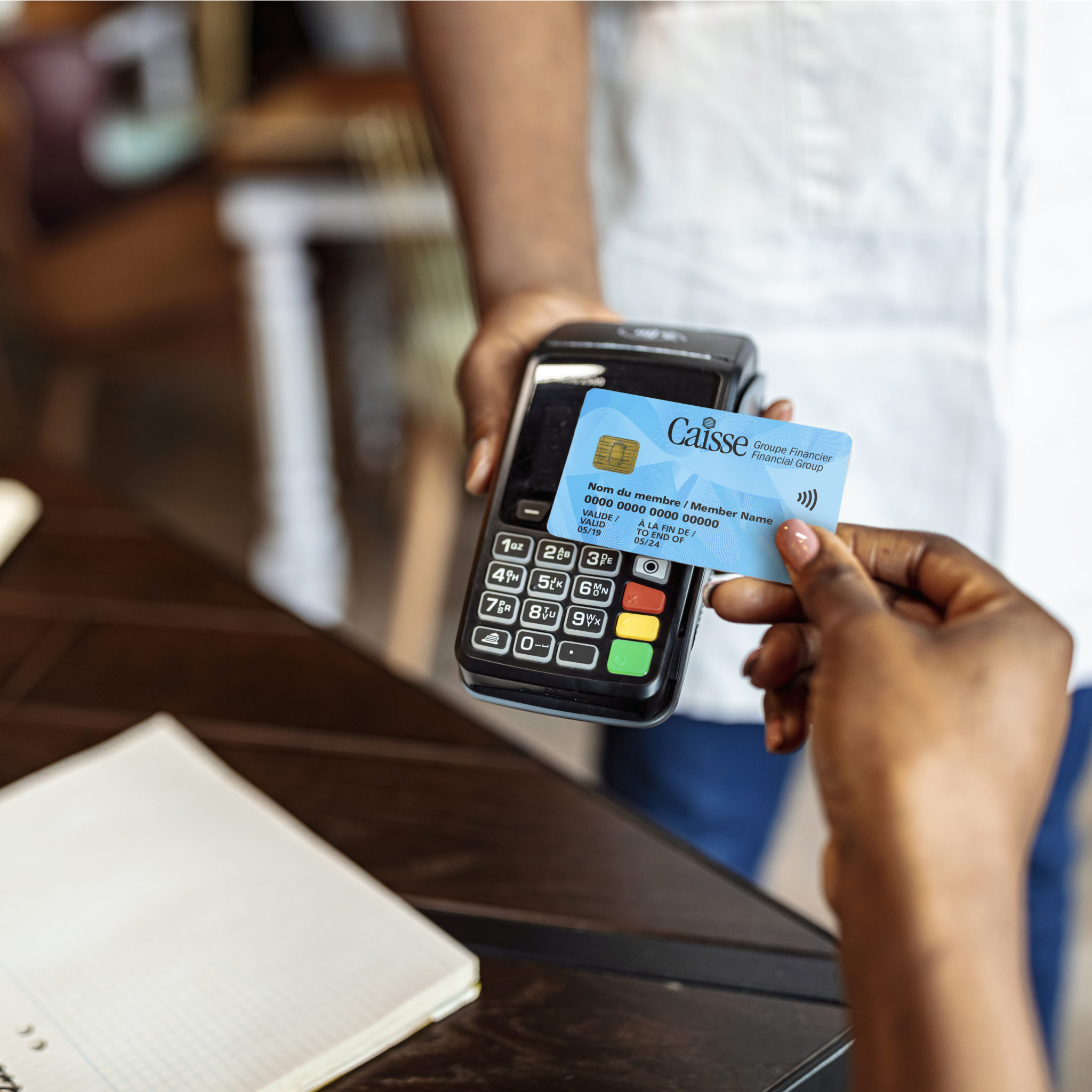 Limites Flash Interac (Tap) | Caisse Financial Group